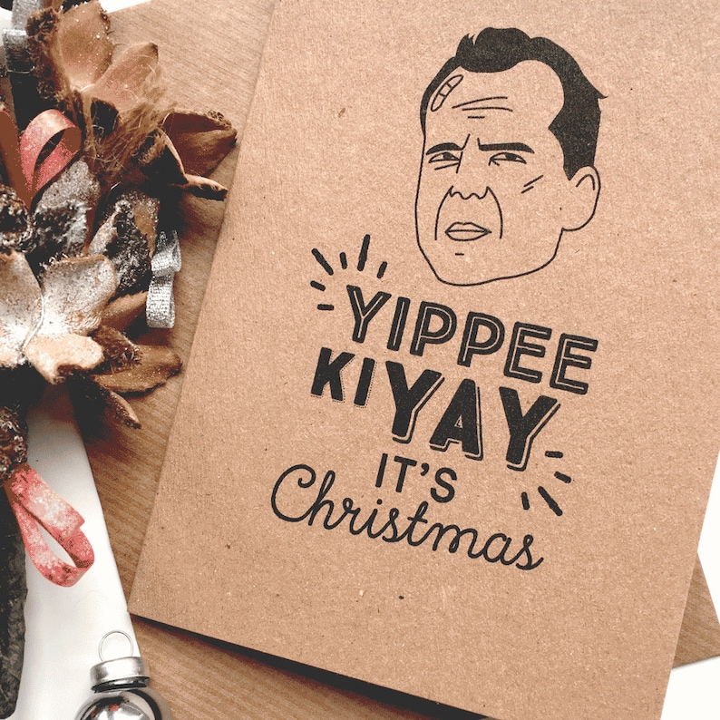 Die Hard – Yippee Ki Yay It's Christmas Card - Etsy UK