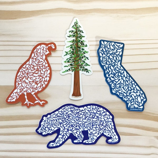 California Stickers - Etsy