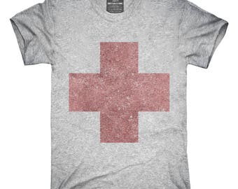 Cross t shirt | Etsy