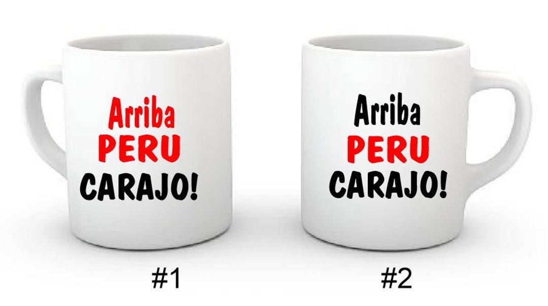 Peru Mugs - Vamos Peru Mugs - Te Amo Peru Mugs - Viva El Peru - Llama ...