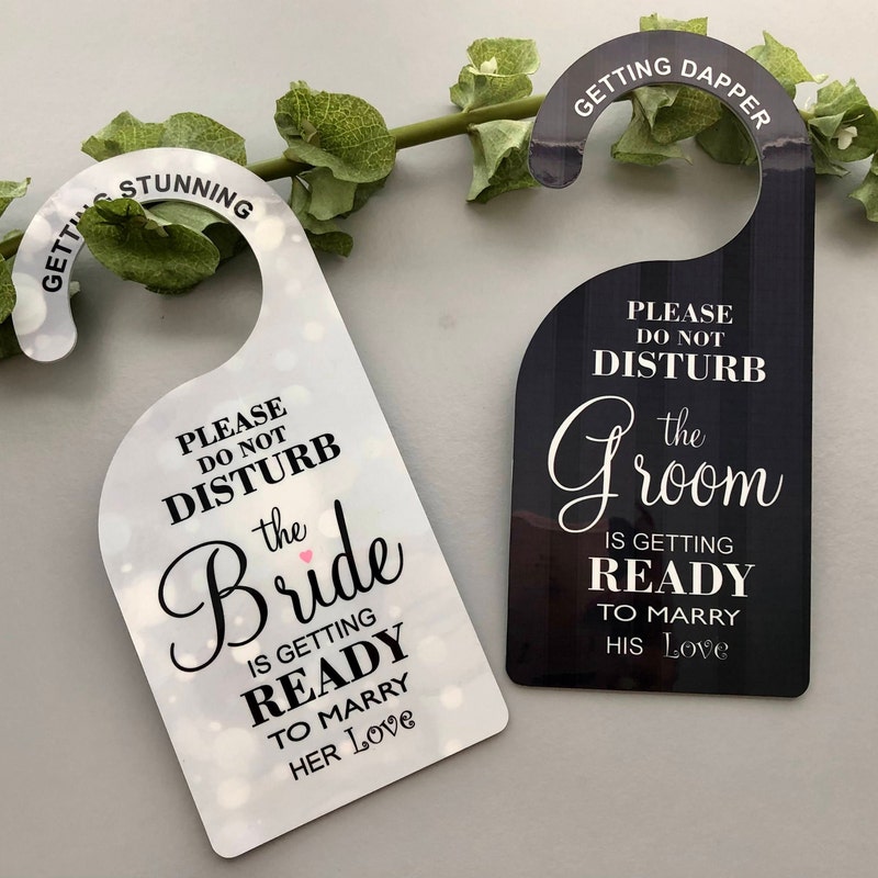 Wedding Door Hanger - Etsy