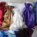 Personalized Satin Bag Black Sating Bag Gold Sating Bag - Etsy