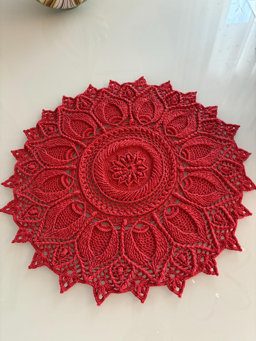 Table Doily - Handcrochet - Etsy