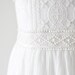 LYDIA Classic Medium Length Church Dress With Embroidered Top - Etsy ...