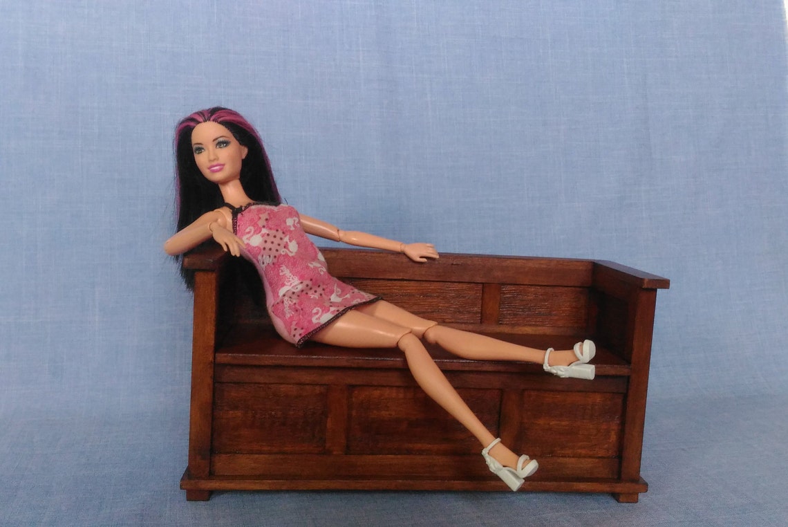 Bench for 12 Inch Doll / 1:6 Scale | Etsy