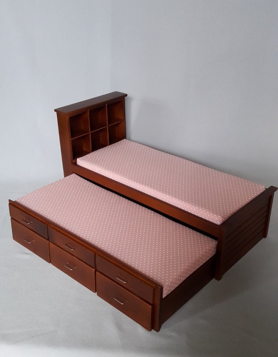 1:6 Scale Single Pull Out Bed With Storage Drawers for 12 Inch - Etsy