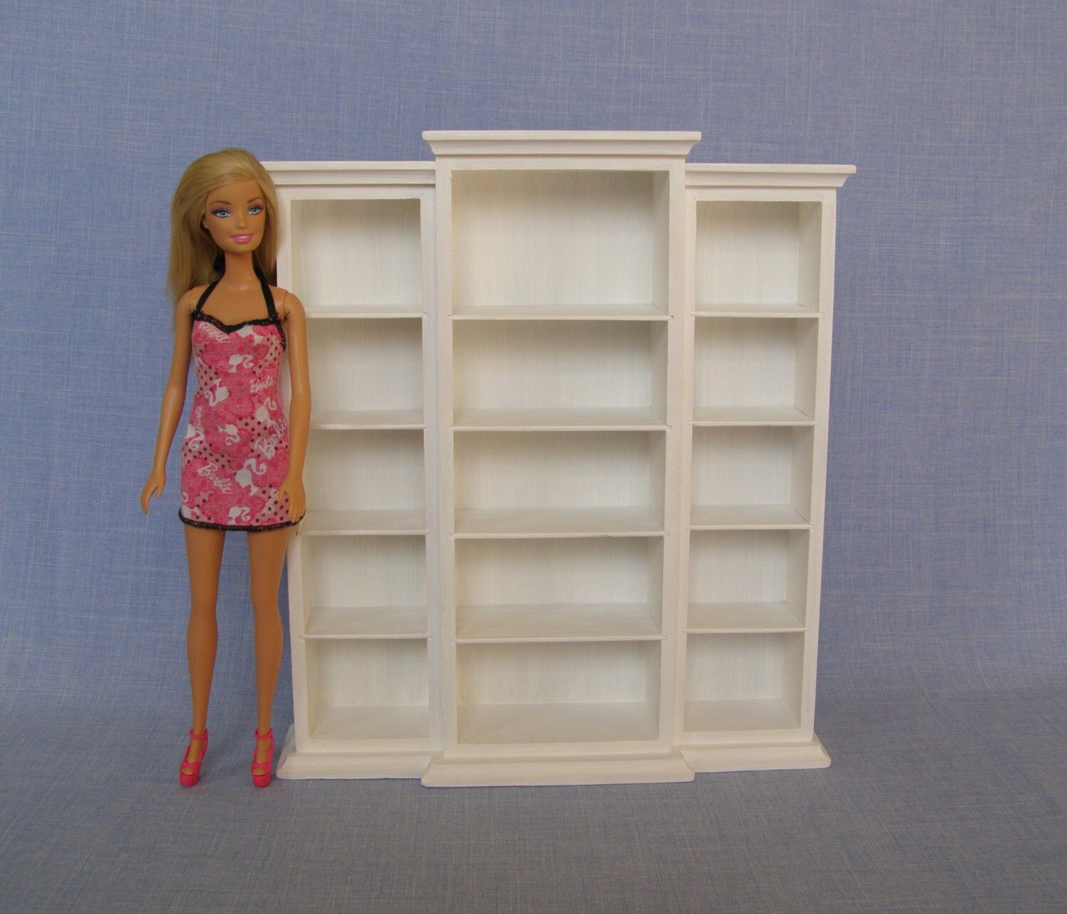Bookcase /display Cabinet for Dolls / 1:6 Scale Shelves for 12 - Etsy