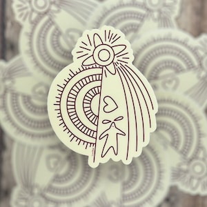 Wizard’s Curse Sticker/decal - Etsy