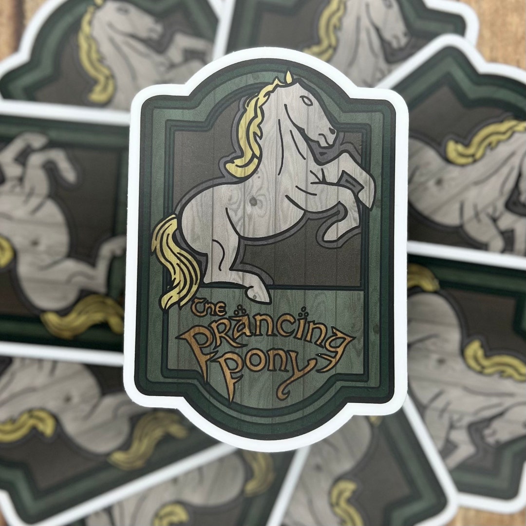 Prancing Pony Tavern Sticker - Etsy
