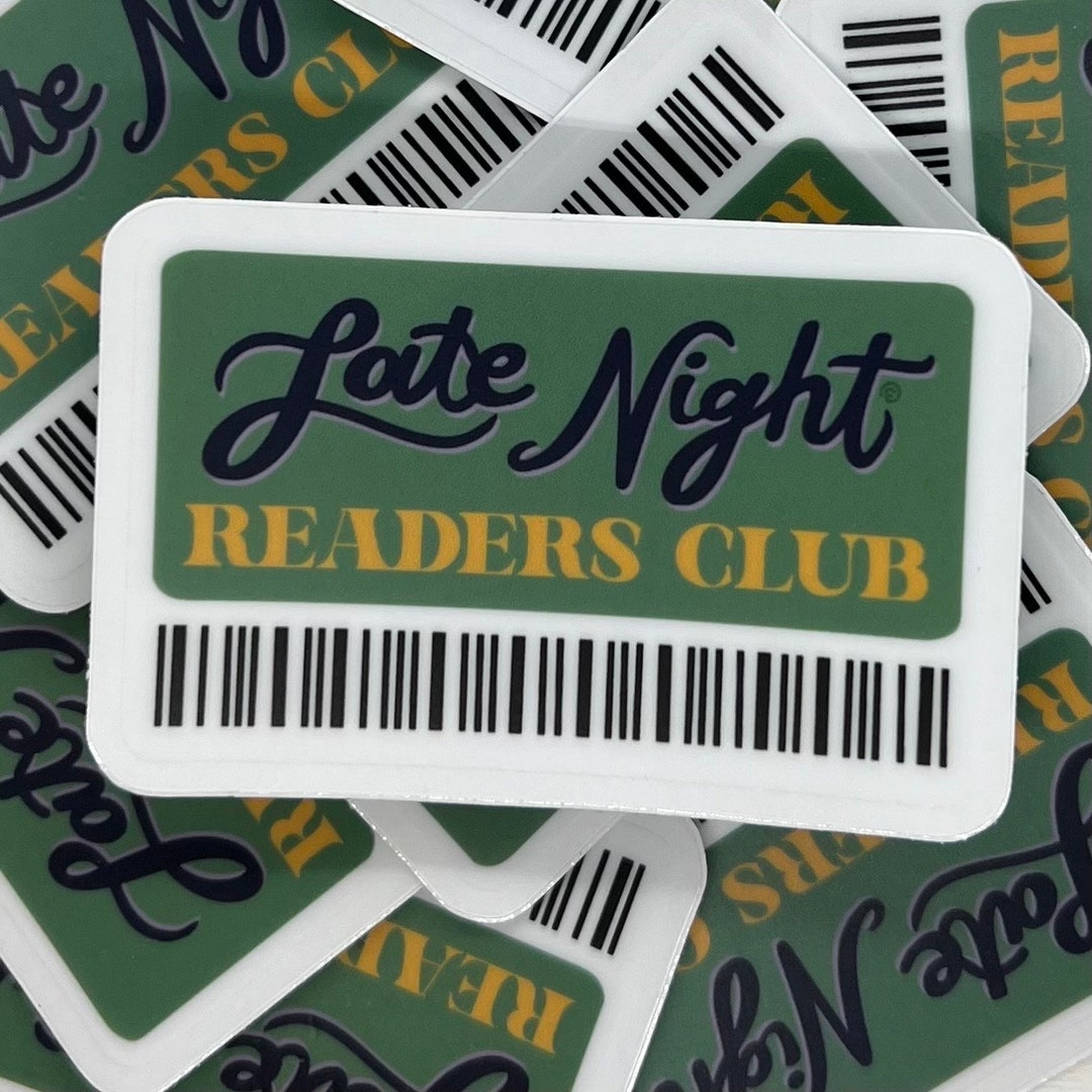 Library Card Sticker - Etsy