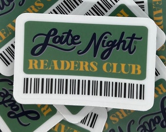 Old Library Card Sticker, Vintage Library Card Sticker, Librarian Gifts ...