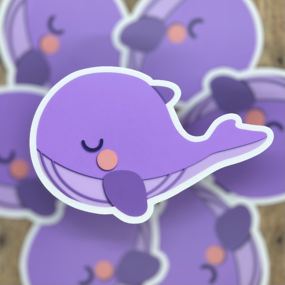 BTS Whale Whalien 52 Sticker/decal - Etsy