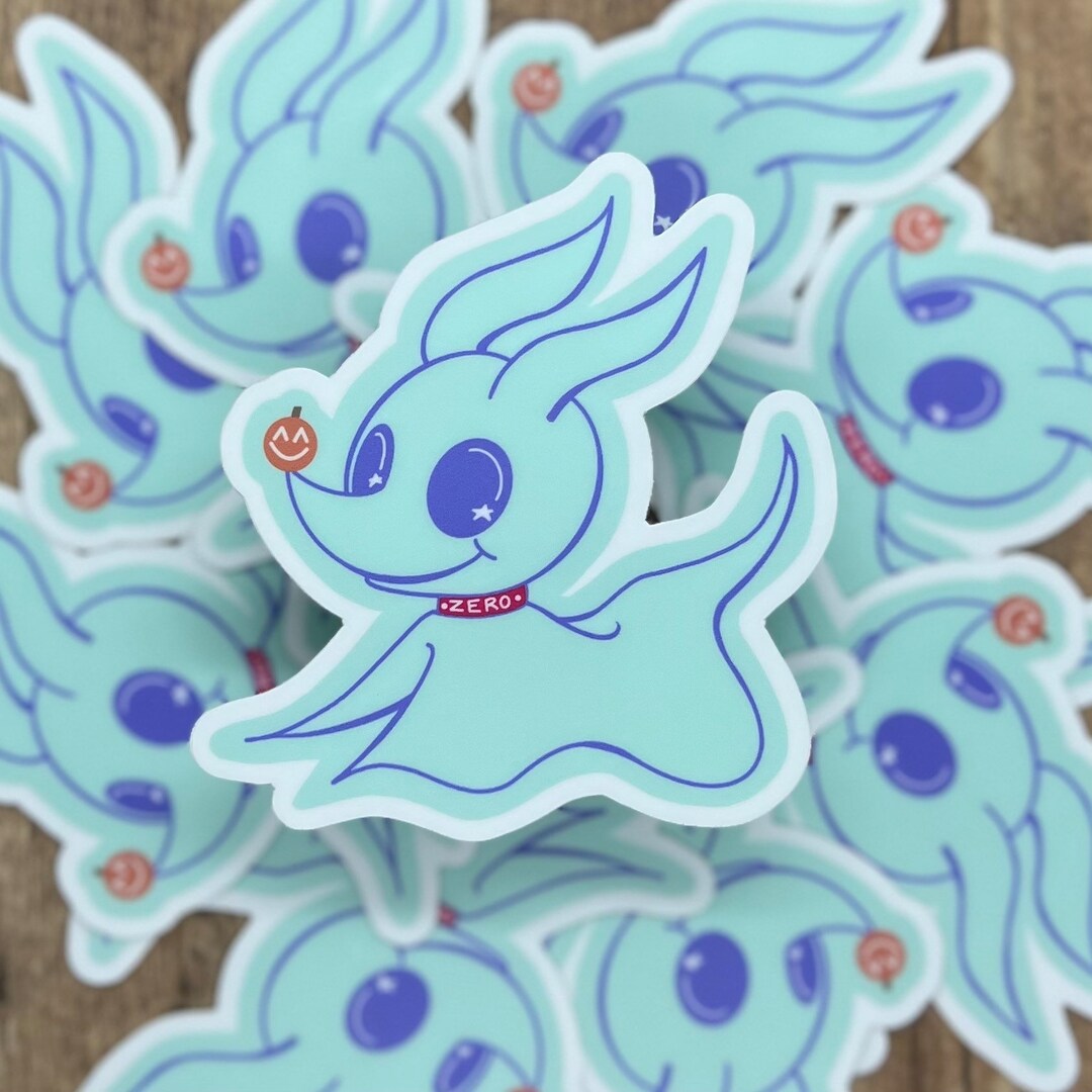 Ghost Dog Sticker/decal - Etsy