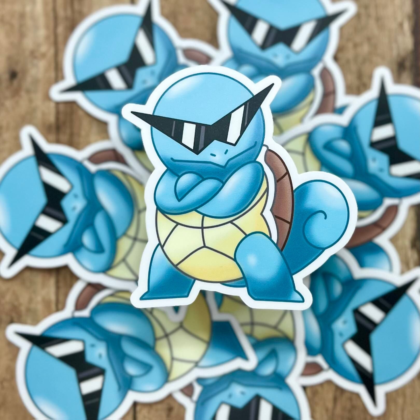 Turtle Squad Leader Sticker/decal - Etsy
