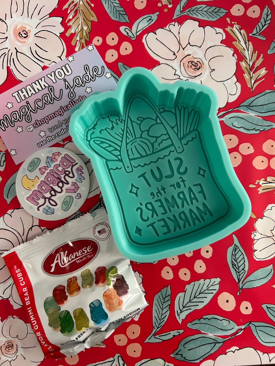Farmers Market Bag Silicone Freshie Mold: Car Air Freshener - Etsy