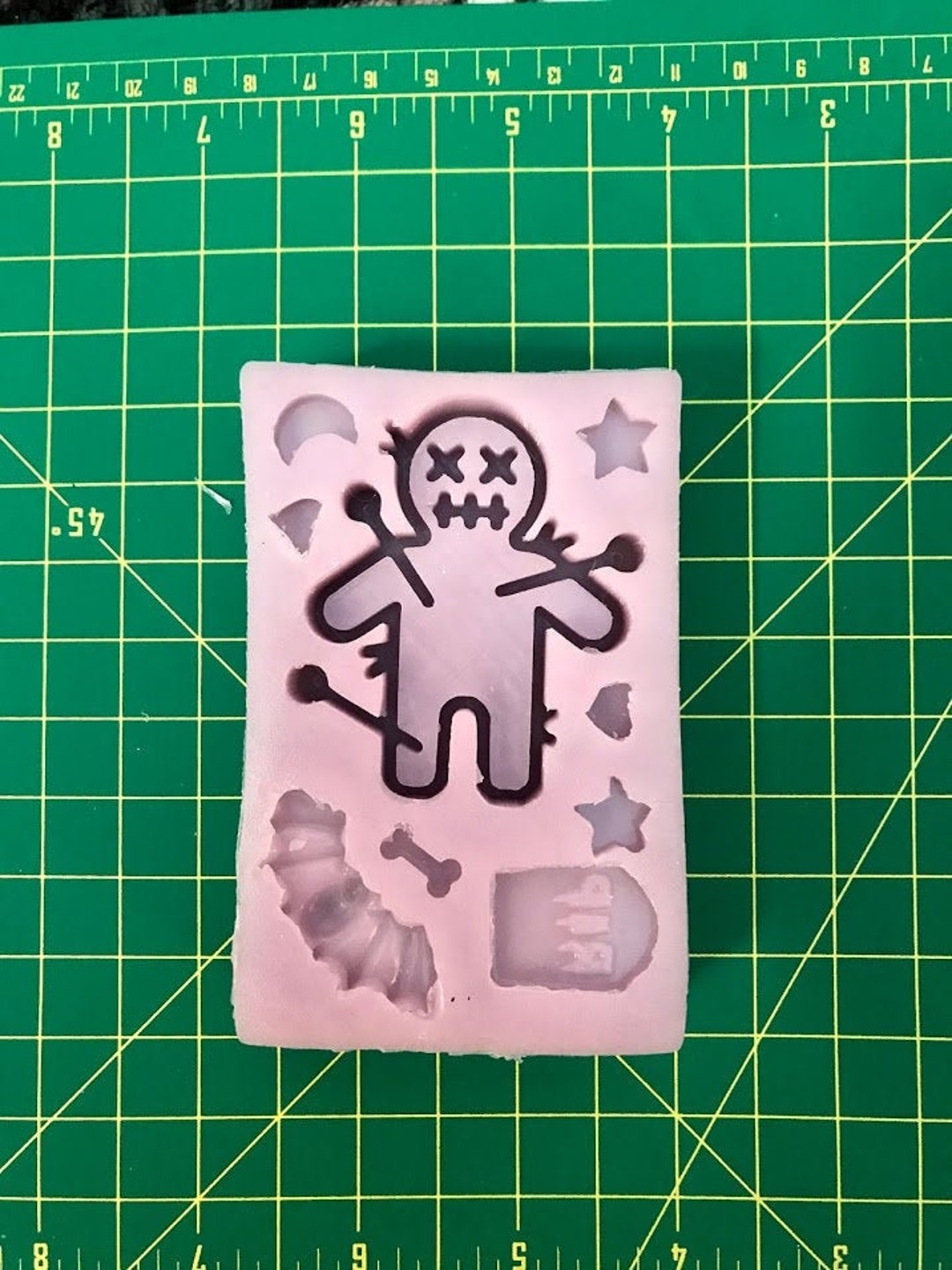 Voodoo Doll Silicone Mold, Epoxy Resin Molds, Resin Shaker Molds, Resin ...