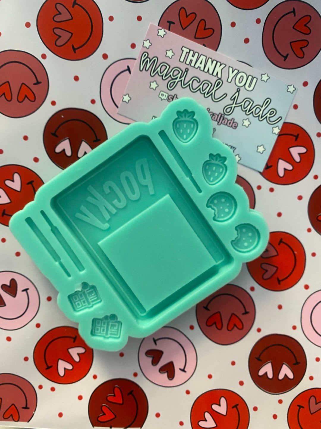 Epoxy Resin Shaker Molds, Resin Shaker Charm Molds, Japanese Snack Food ...