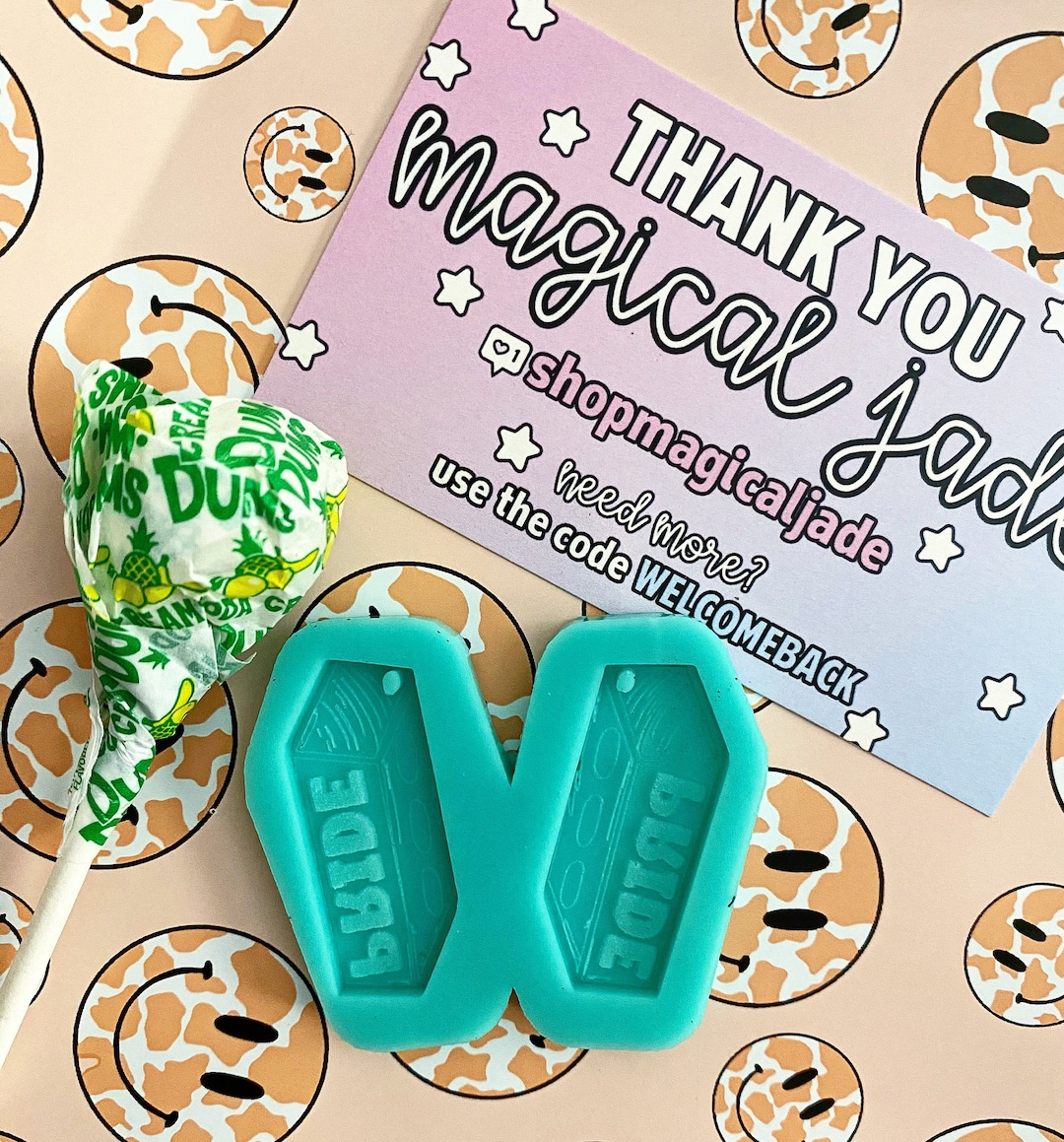 Pride Brick Earrings Silicone Mold, Epoxy Resin Molds, Resin Earring ...