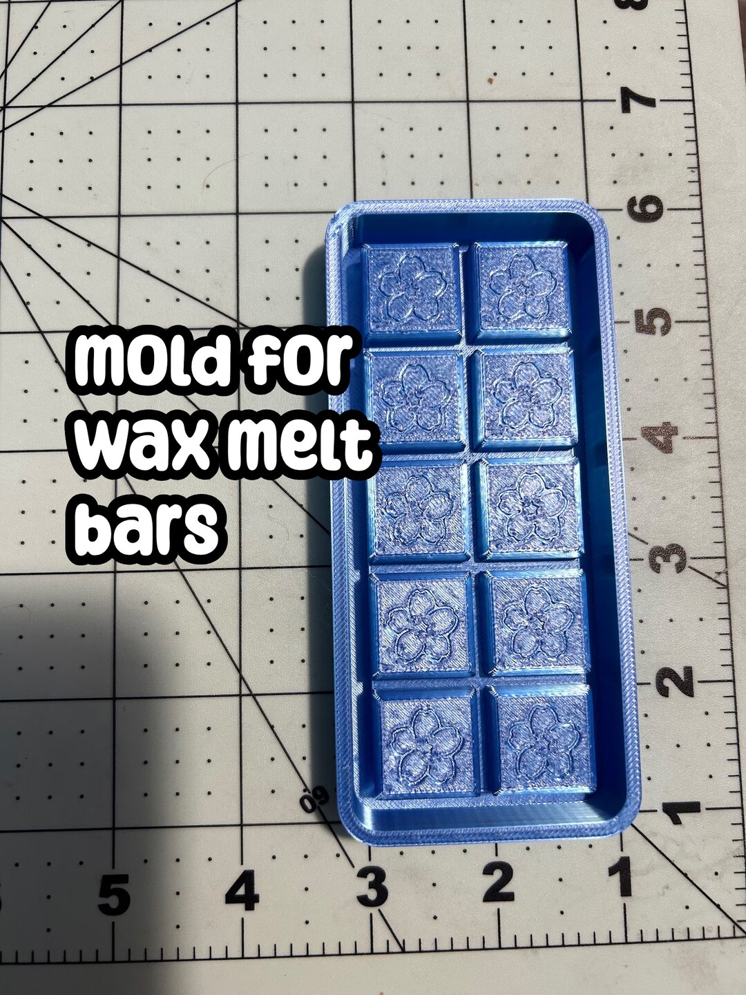 Sakura Blossom Wax Melt Snap Bar Mold for Scented Wax Cubes Cherry ...