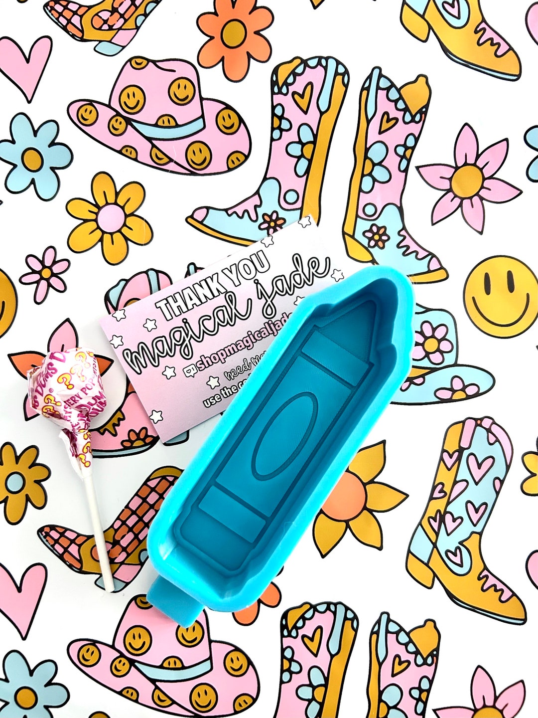 Crayon Freshie Mold, Silicone Molds for Freshies, Car Air Freshie Mold ...