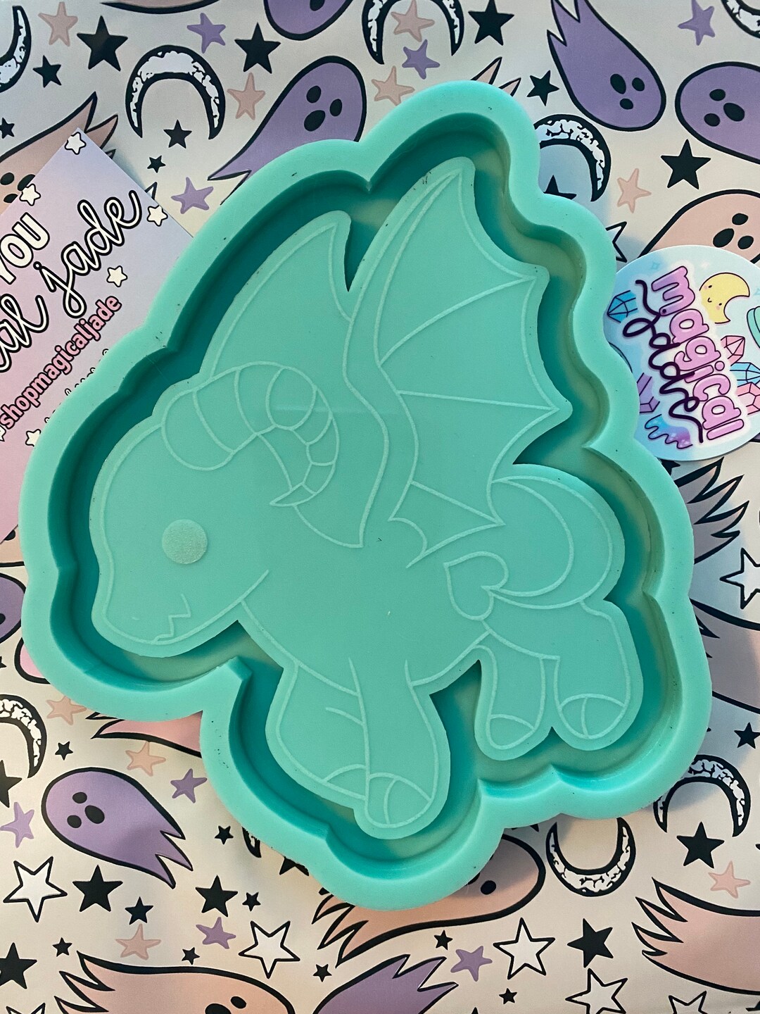 6" Jersey Devil Tray Resin Mold: Epoxy Resin Crafting - Etsy