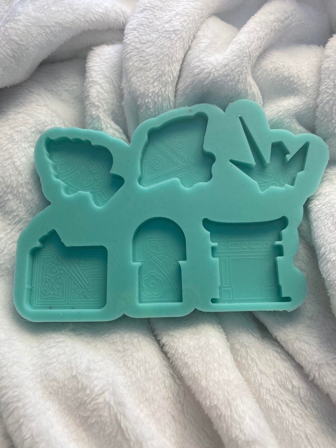 Japanese Symbol Silicone Mold: Epoxy Resin Crafting - Etsy