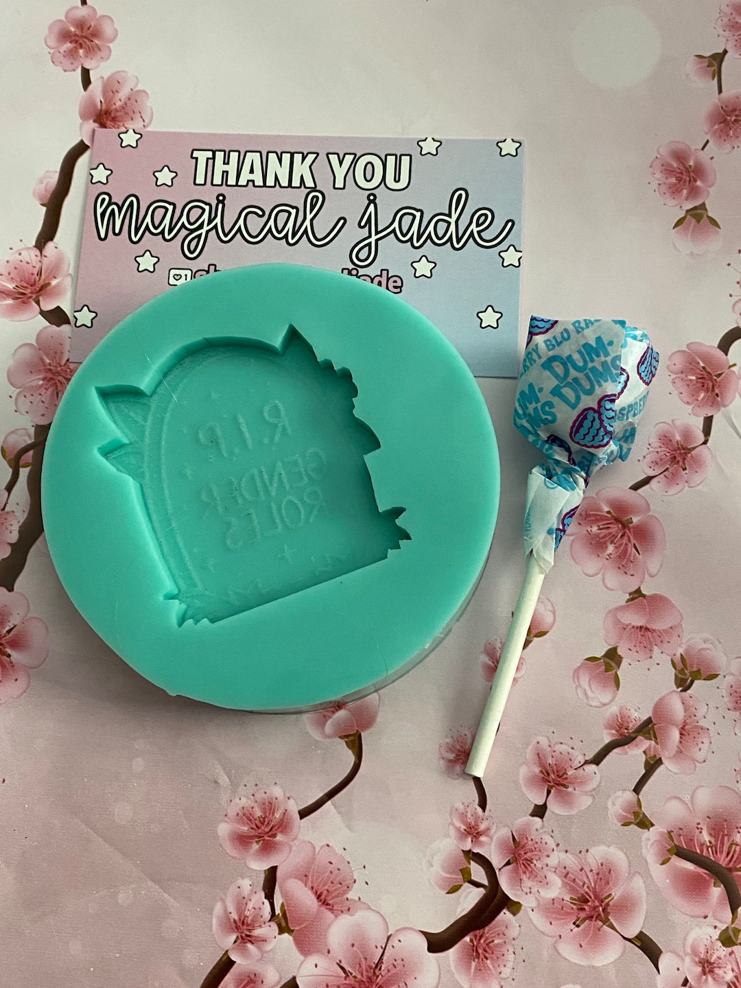 RIP Gender Roles Tombstone Flat Etched Silicone Mold for Epoxy Resin ...