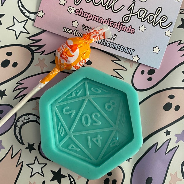 D20 Mold - Etsy