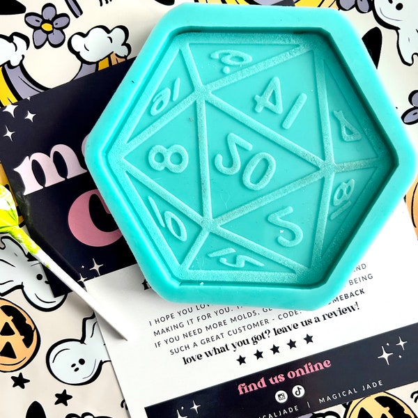 D20 Mold - Etsy