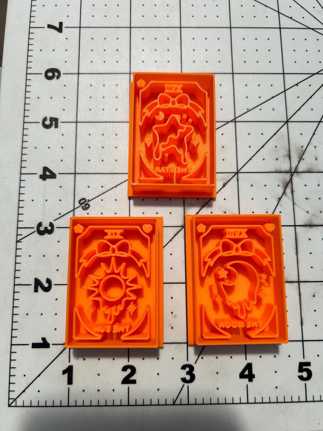 Tarot Card Polymer Clay Cutters: 2" 3D Printed Crafting Tool - Etsy