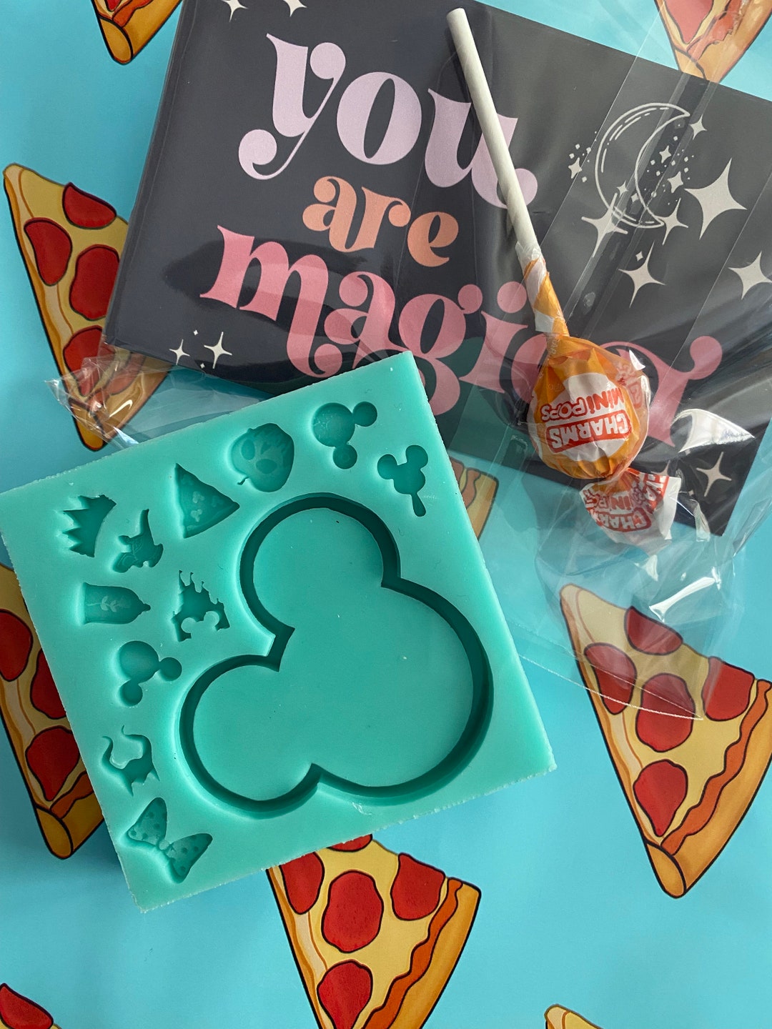 2" Mouse Head Resin Mold, Silicone Mold for Epoxy Resin, Resin Badge ...