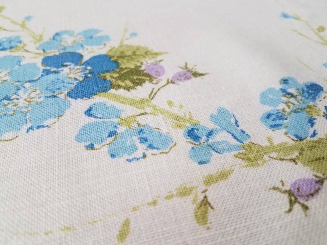 GORGEOUS Set 4 Vintage Luther Travis Belgian LINEN Placemats, White ...