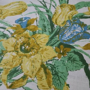 NEW VTG Signed Luther Travis 100% Belgian Linen Kitchen Tea Towel With ...