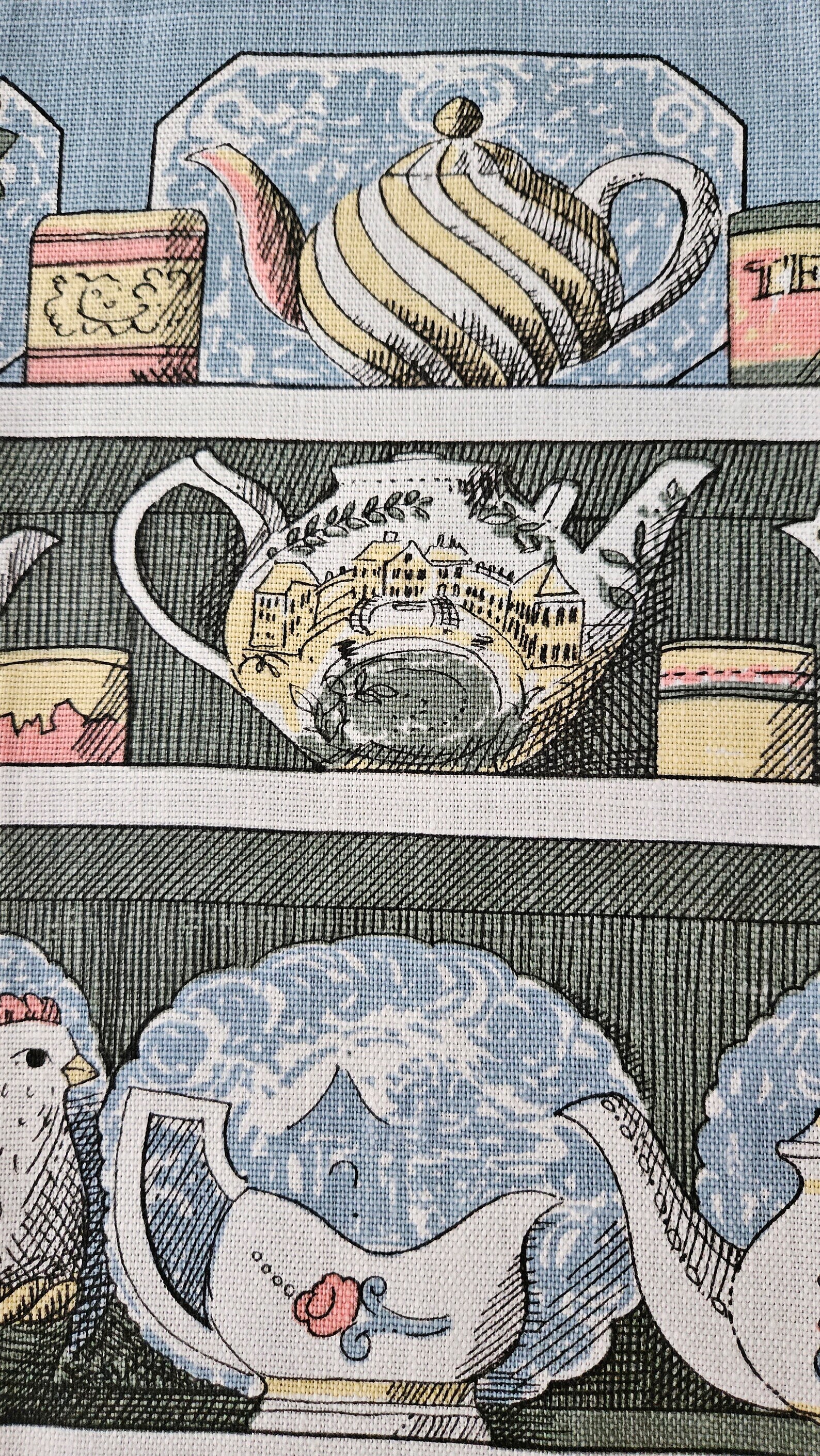 TEAPOTS in TRUST. Vintage Pat Albeck for the National Trust for ...
