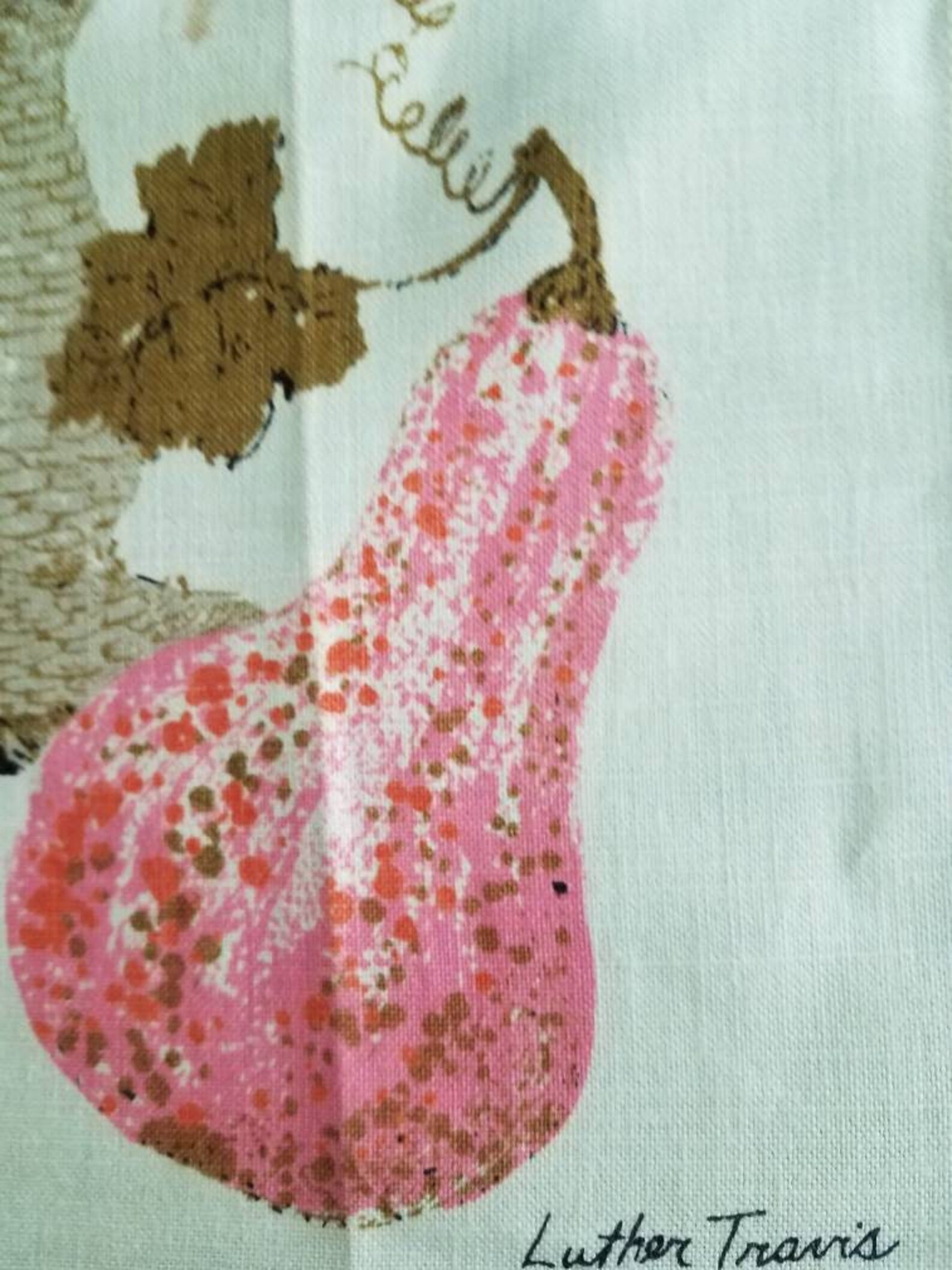 NEW VTG Signed Luther Travis Belgian Linen Kitchen Tea Towels | Etsy