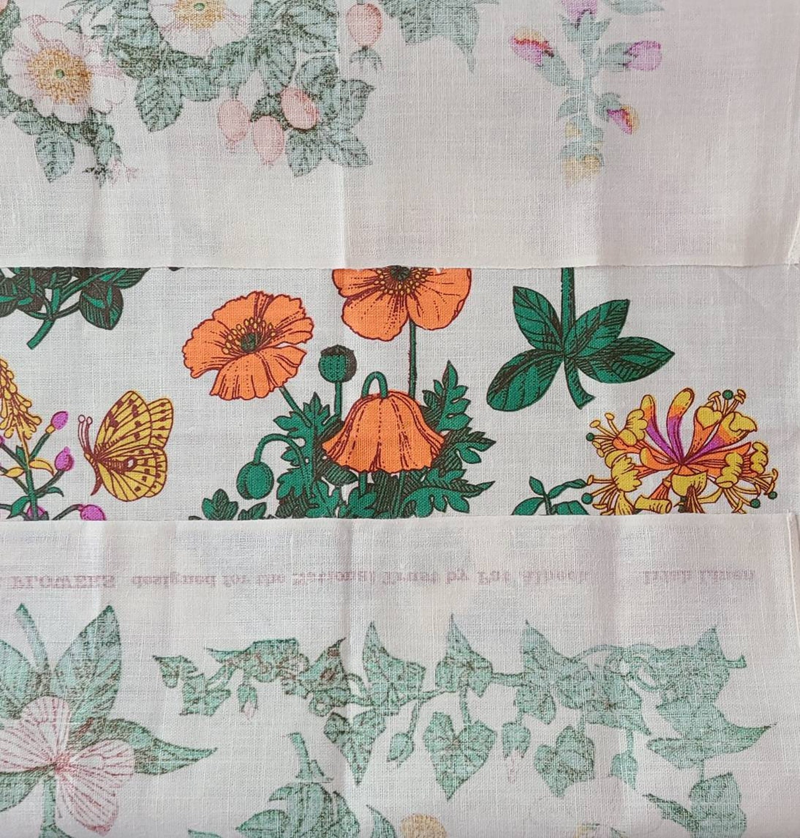 Rare SUMMER FLOWERS, NEW Vintage Signed Pat Albeck for the National ...