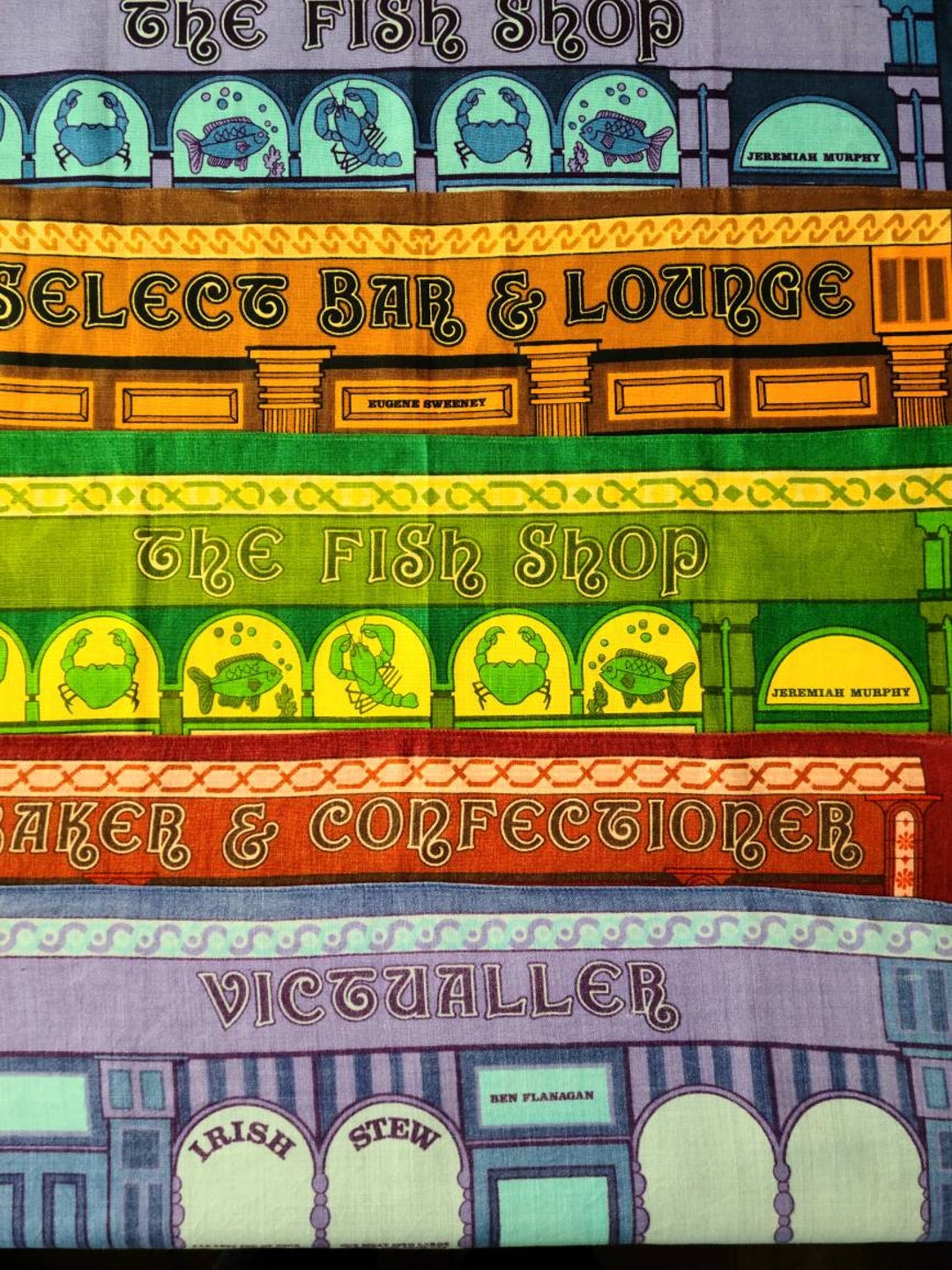 COLORFUL IRISH Store Fronts: New & Pre Loved Vintage Pure Irish Linen ...