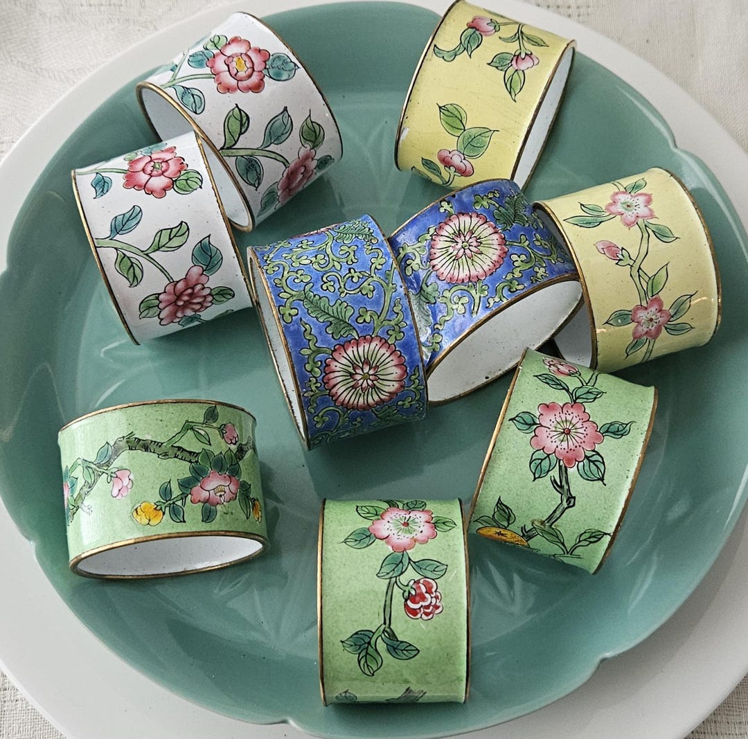 Traveling Around the World: ASIA. Less Than Perfect L CLOISONNE Enamel ...