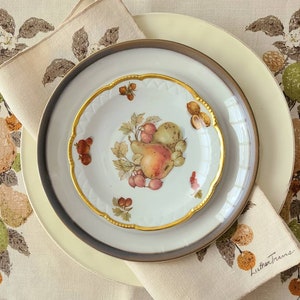 NOSTALGIC Heartwarming Set of 6 Vintage Luther Travis Belgian Linen ...