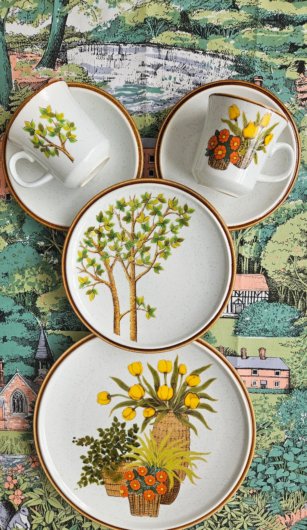 Sophisticated Soho Boho. Mix & Match VTG MIKASA Natural Beauty ...