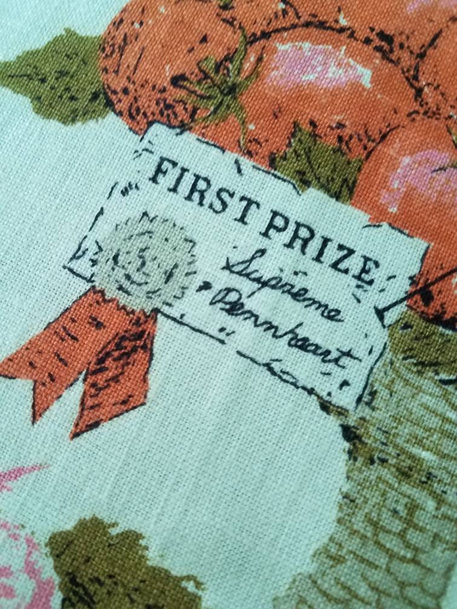 NEW VTG Signed Luther Travis Belgian Linen Kitchen Tea Towels - Etsy