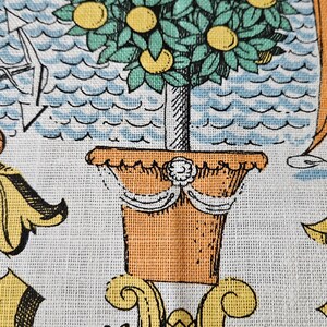 RARE & Historic, Vintage Pat Albeck for the National Trust Irish Linen ...