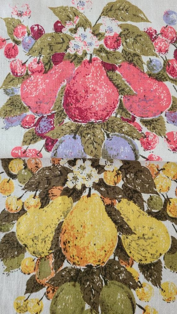 NOSTALGIC Vintage Luther Travis Linen Kitchen Tea Towels - Etsy