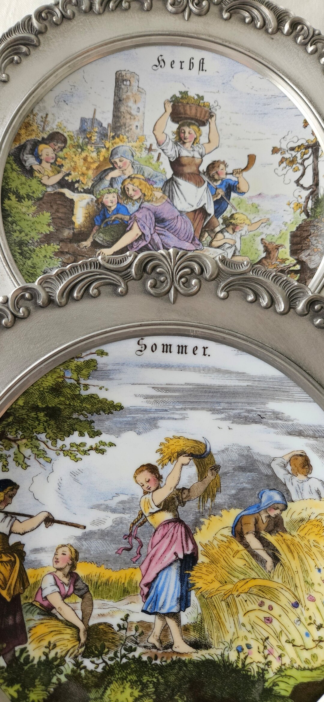Traveling Around the World: GERMANY. Set of 2 Vintage Framed ...