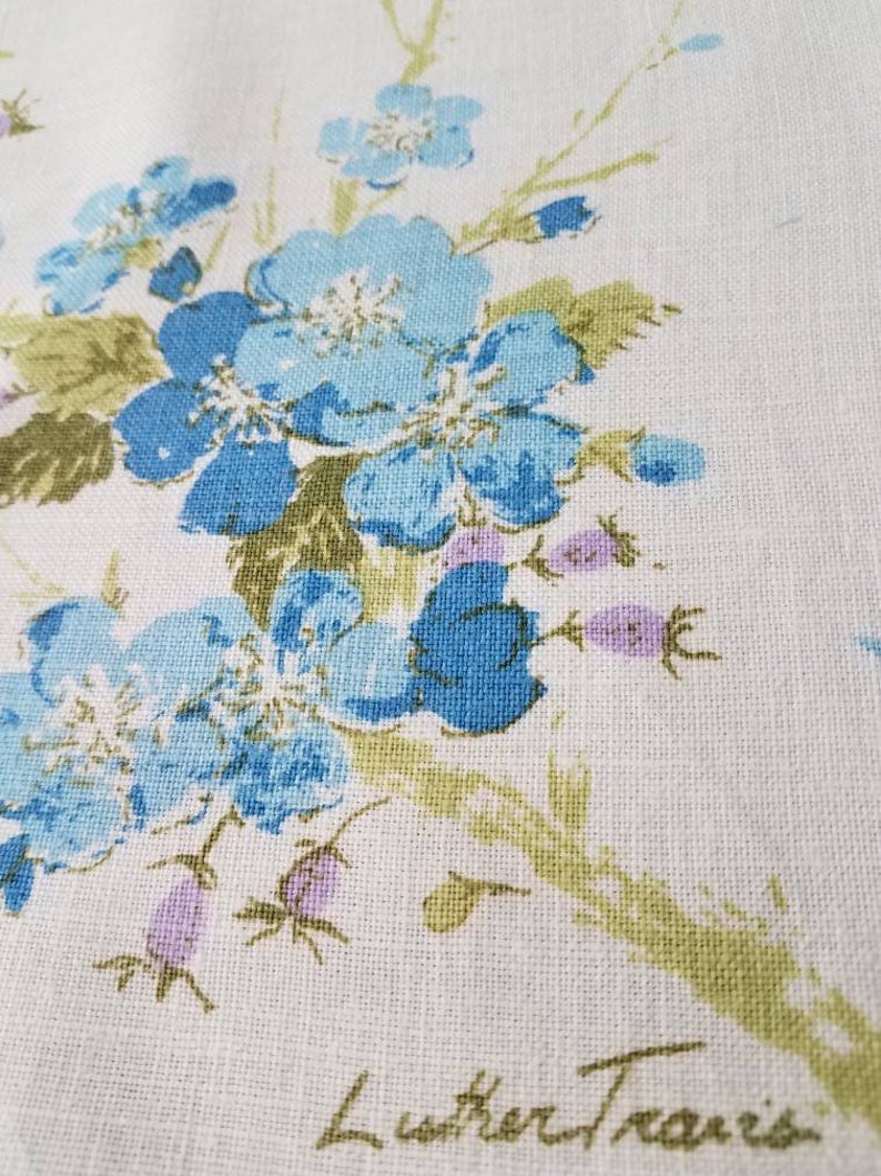 GORGEOUS Set 4 Vintage Luther Travis Belgian LINEN Placemats, White ...