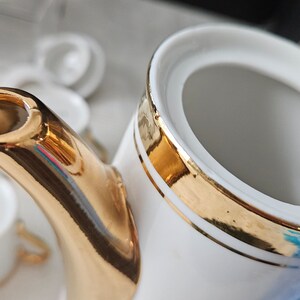 Falling for FALL. STUNNING NEW Vintage 17 Piece White Porcelain Coffee ...