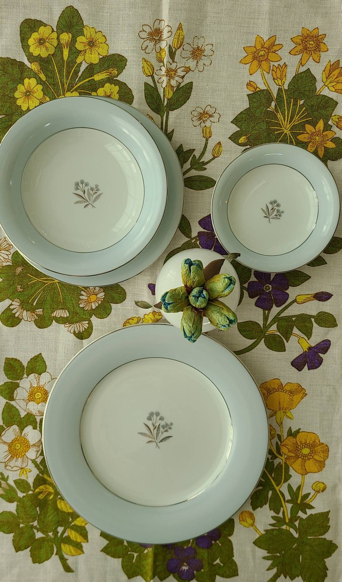 Set of 16 Vintage NORITAKE China MAVIS Dinnerware Setting for - Etsy