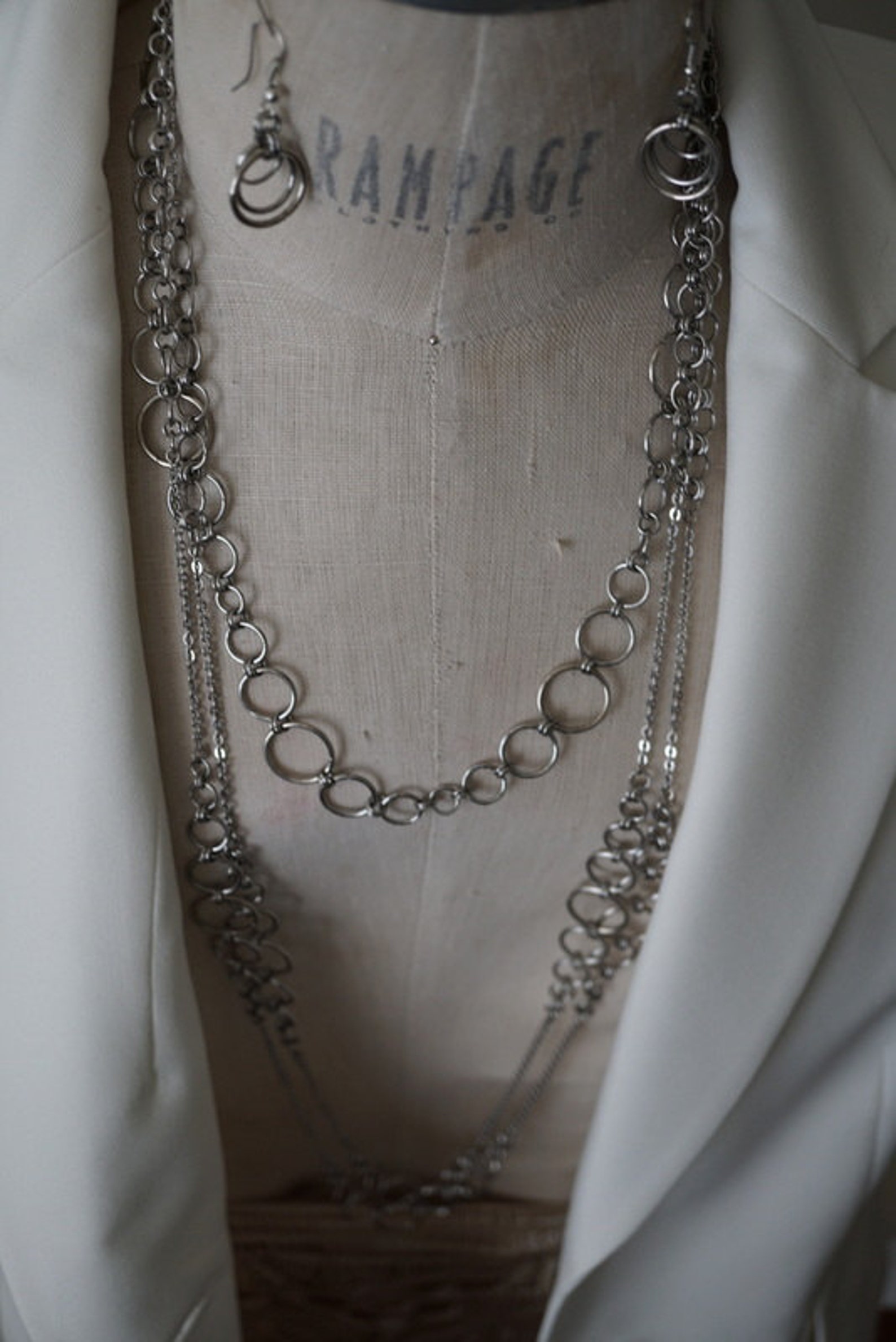 Simple and Modern Stainless Linked Chain Necklaces - Etsy