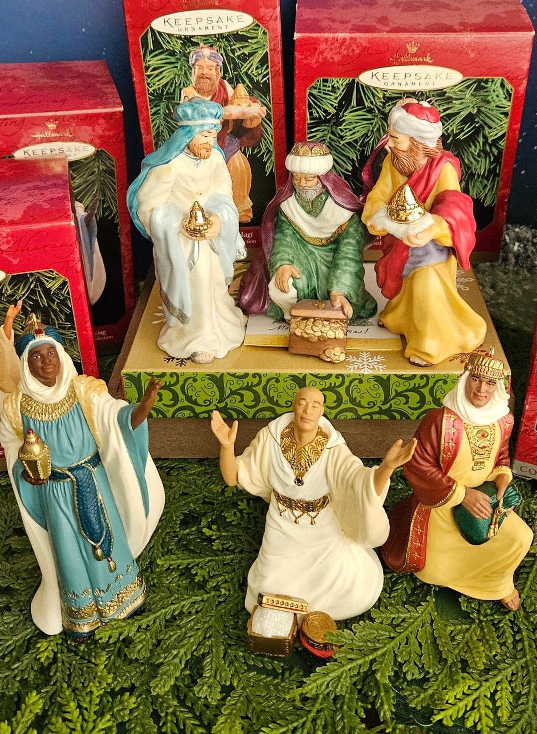 The Legend of the Three Kings Collection and Blessed Nativity. Lot of 6 ...