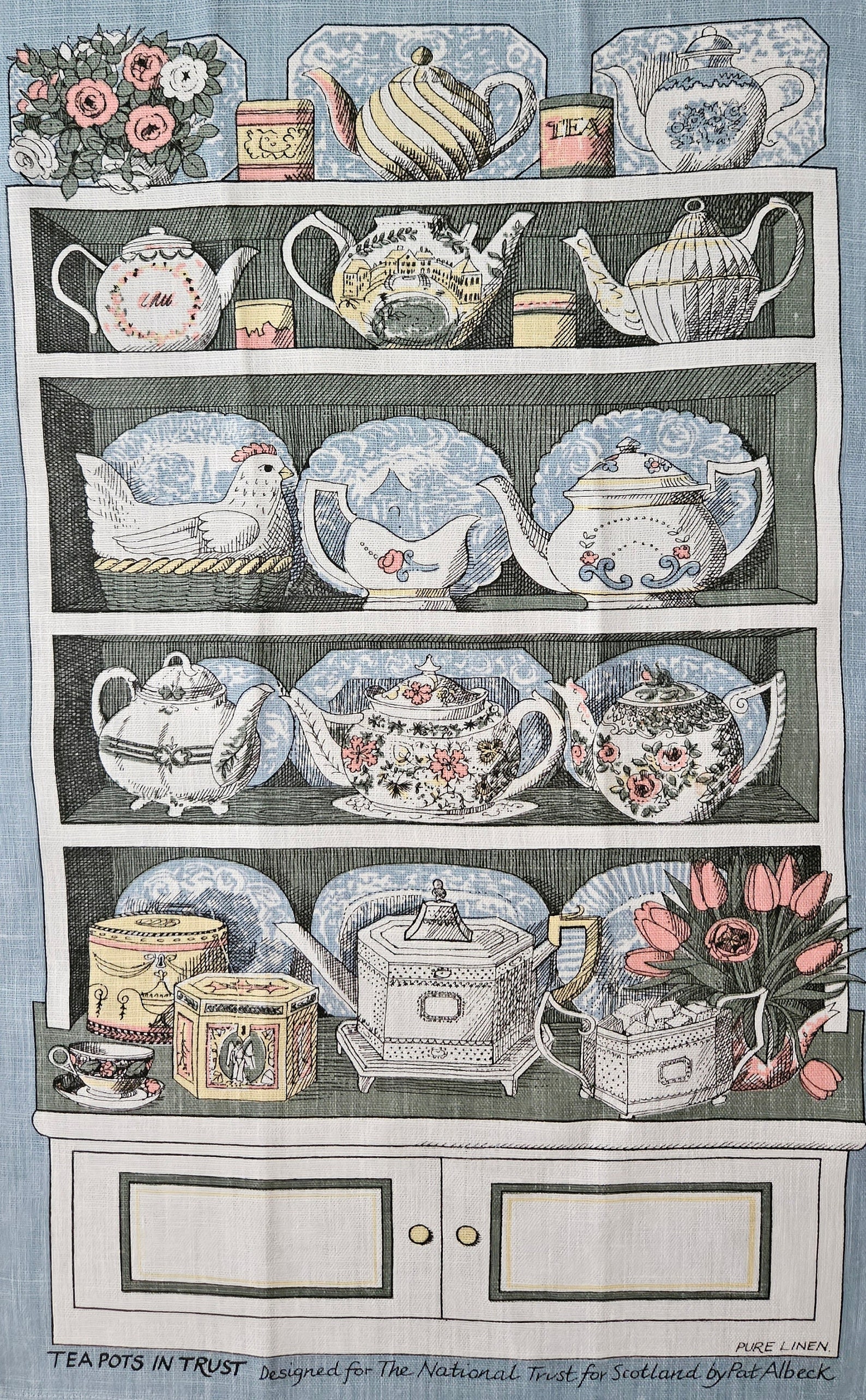 TEAPOTS in TRUST. Vintage Pat Albeck for the National Trust for ...